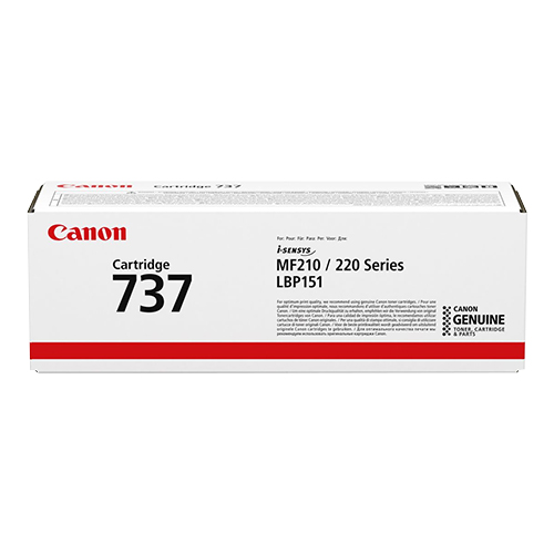Canon 737 Black Original Toner Cartridge – 737-BLK – KJ Printing Solutions